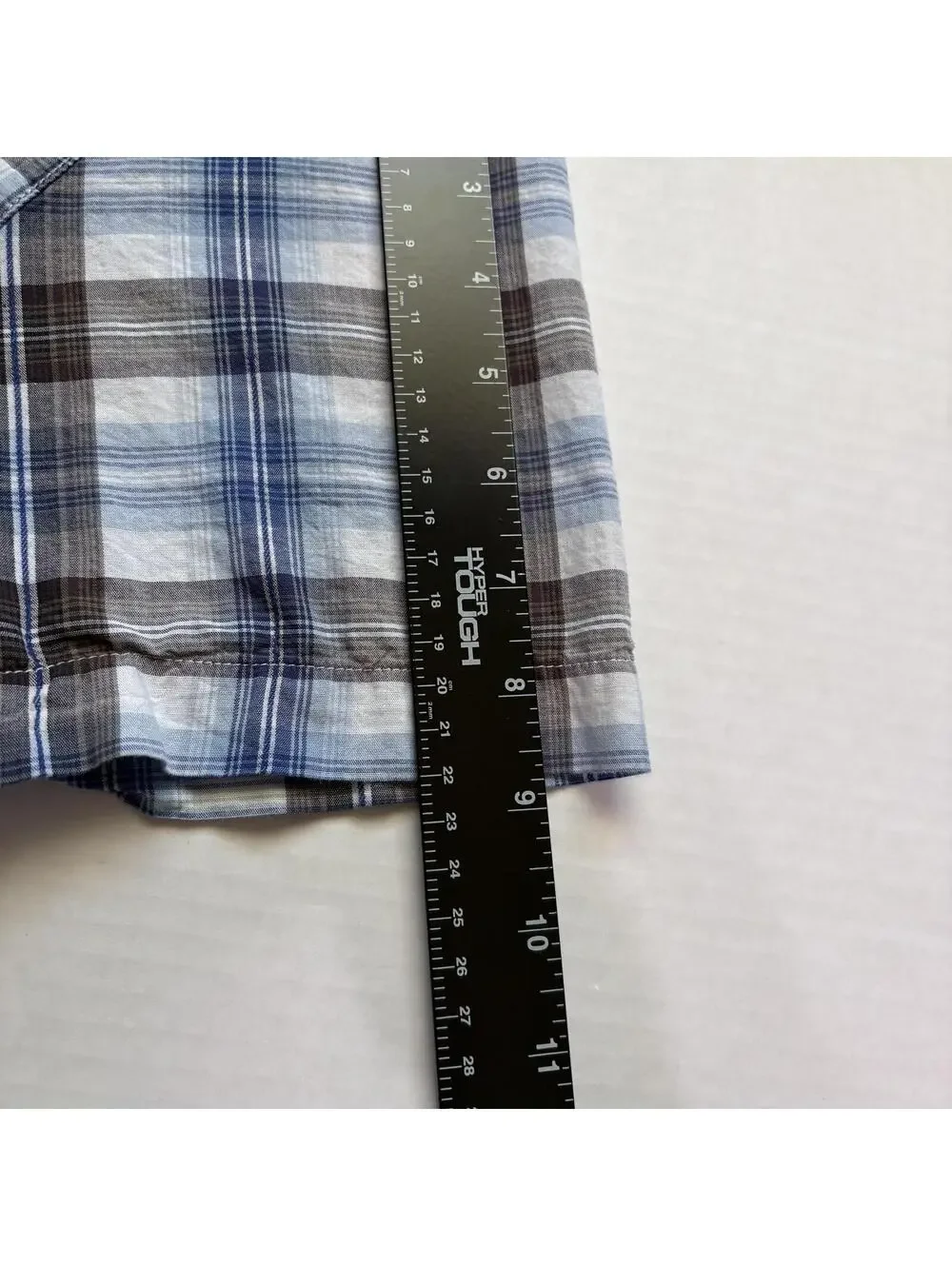 Shirts | Walt Disney World Mens M Plaid Button Snaps Down Shirt 71 Surf ...